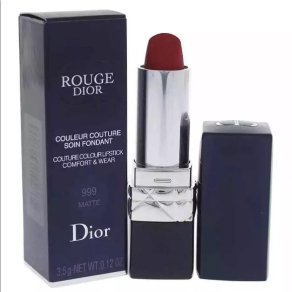 Dior | Makeup | Christian Dior Rouge Couture Lipstick 999 Matte | Poshmark